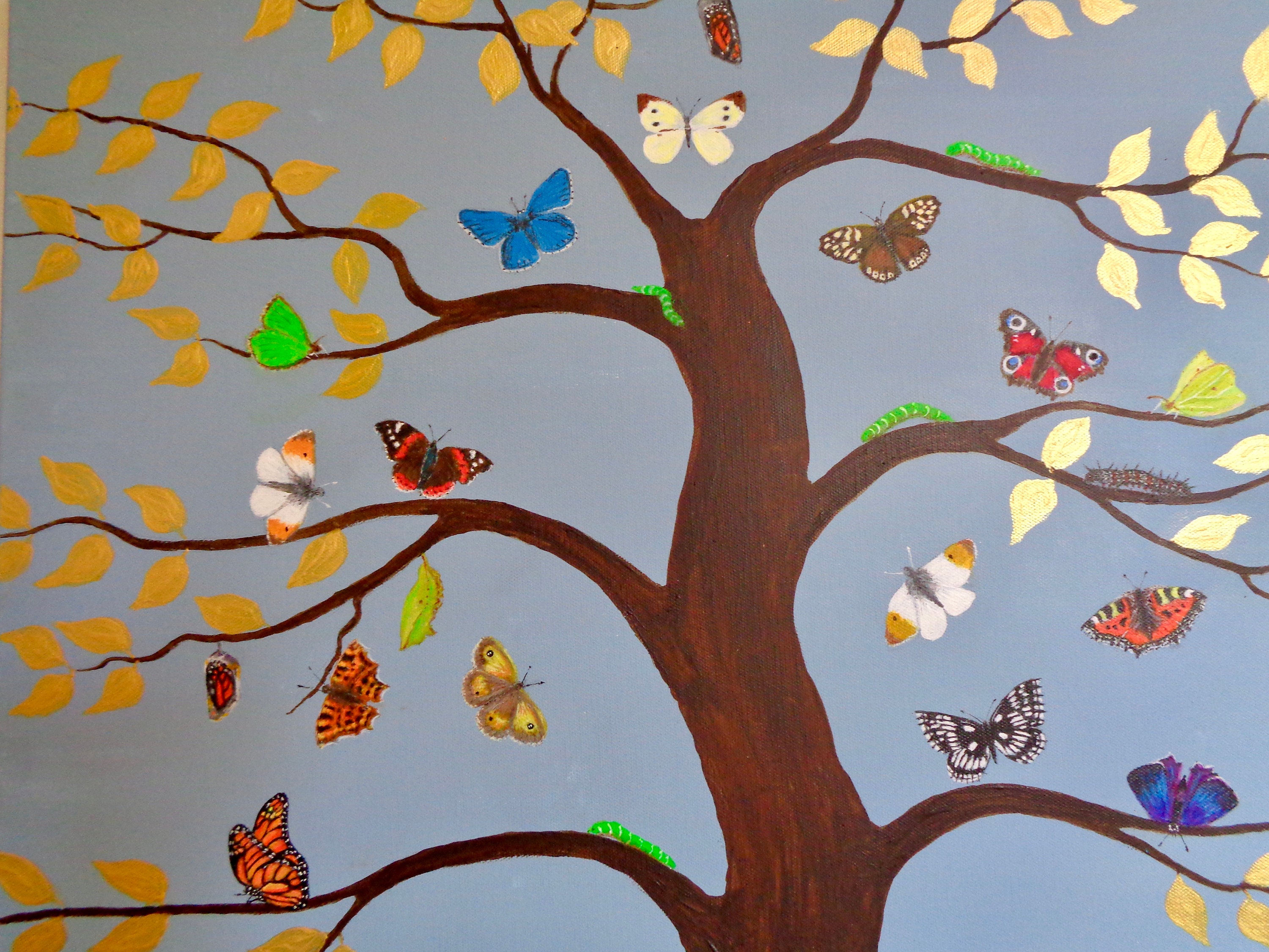 Butterfly Tree of Life - Etsy