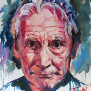 George Harrison, Beatles, Portrait, Fine Art Print,rock N Roll, Pop ...