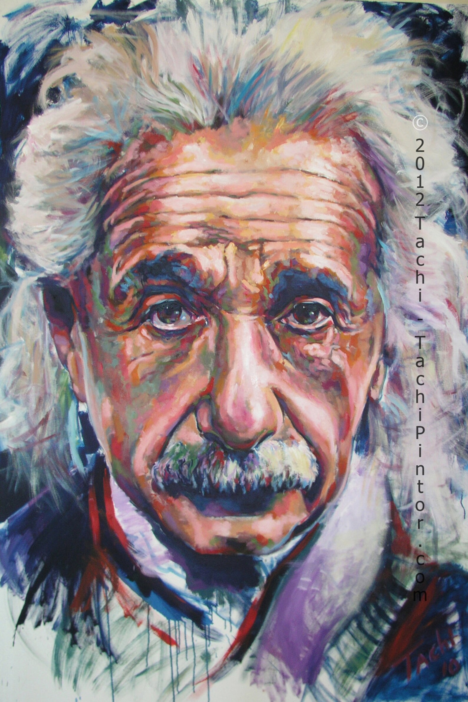 Albert Einstein, Famous People, Portrait, Fine Art Print,scientists ...