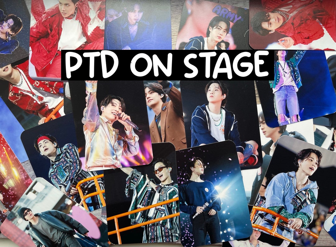 BTS Photocards - PTD on Stage - Etsy