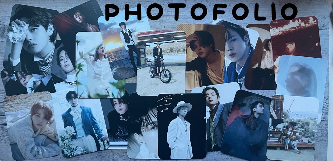 BTS Photocards - Photofolio - Etsy