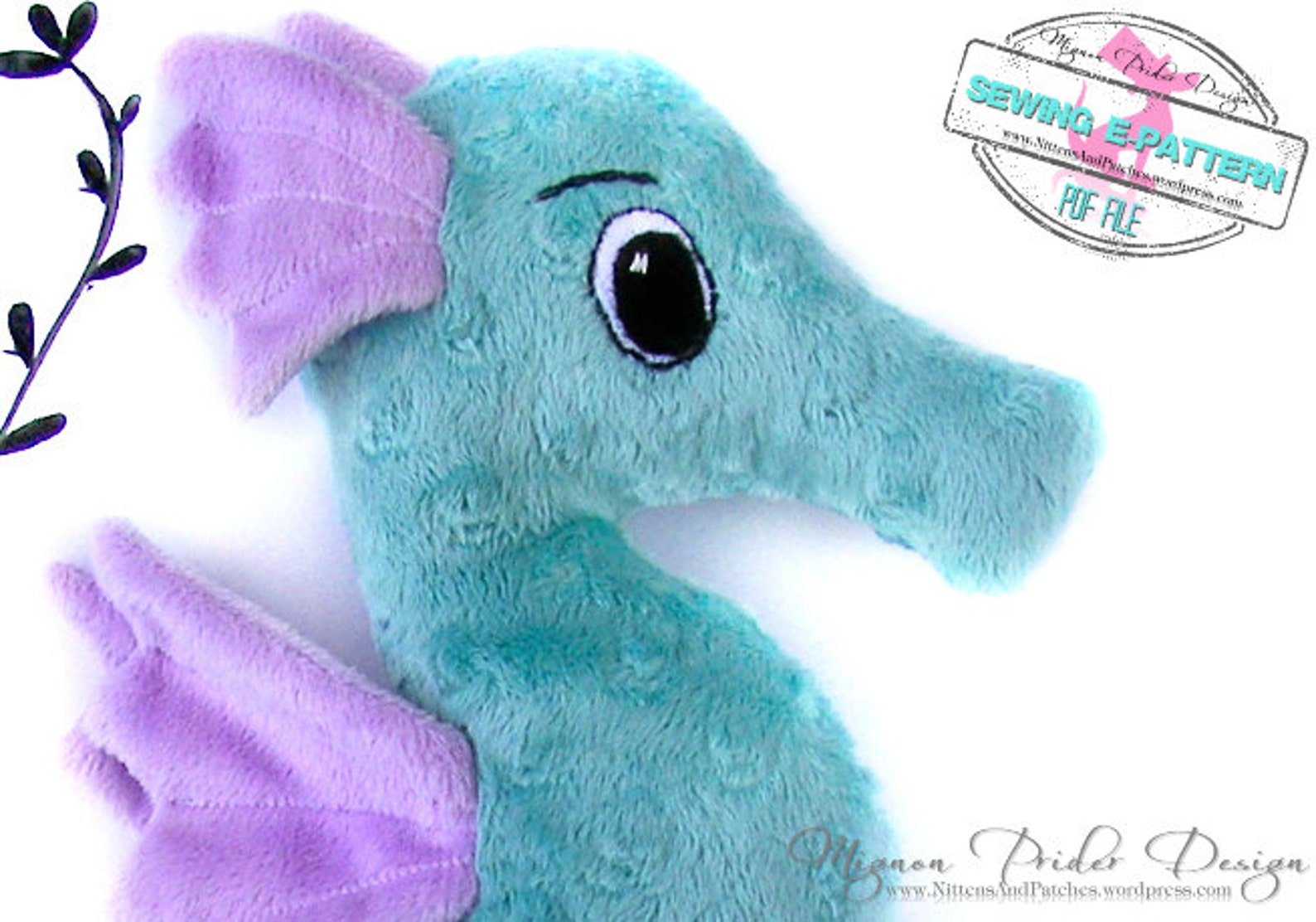 Seahorse Sewing Pattern - Etsy Australia