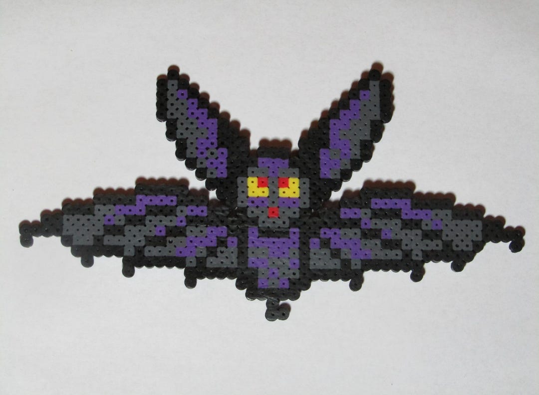 Fuse Bead Vampire Bat Halloween Decor - Etsy