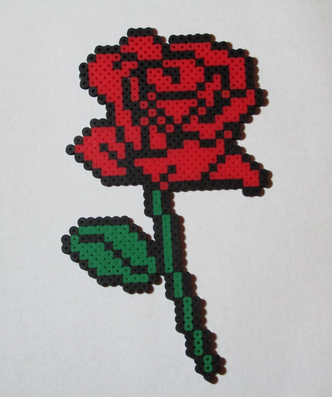 Fuse Bead Rose Flower - Etsy