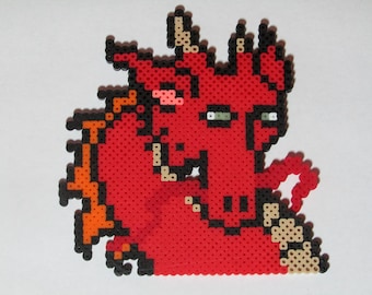 Fuse Bead Handmade Unique Dragon - Etsy