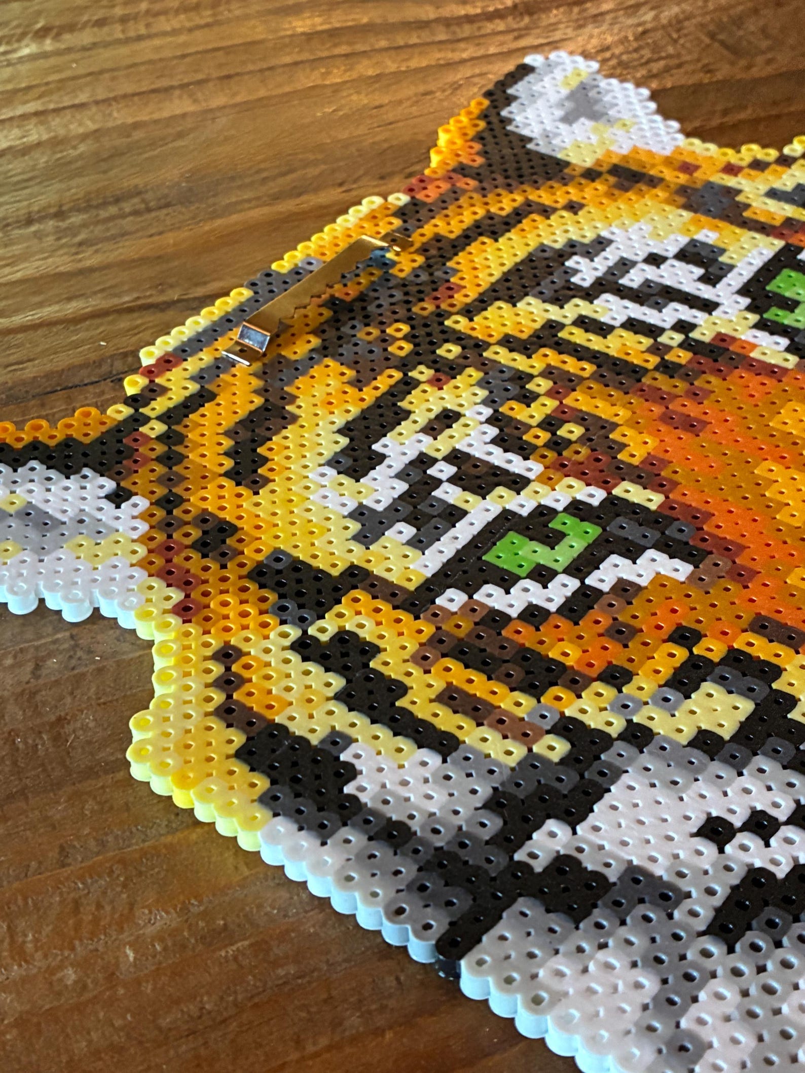 Fuse Bead Tiger Portrait Wall Hanging - Etsy