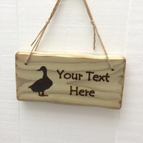 Buy Personalized Duck Sign Online In India - Etsy India