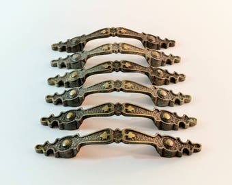 Medieval drawer pull | Etsy