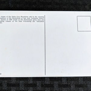 Set of 3 Vintage IBM Homestead Color Photo Postcards. San Jose, CA. Mid ...