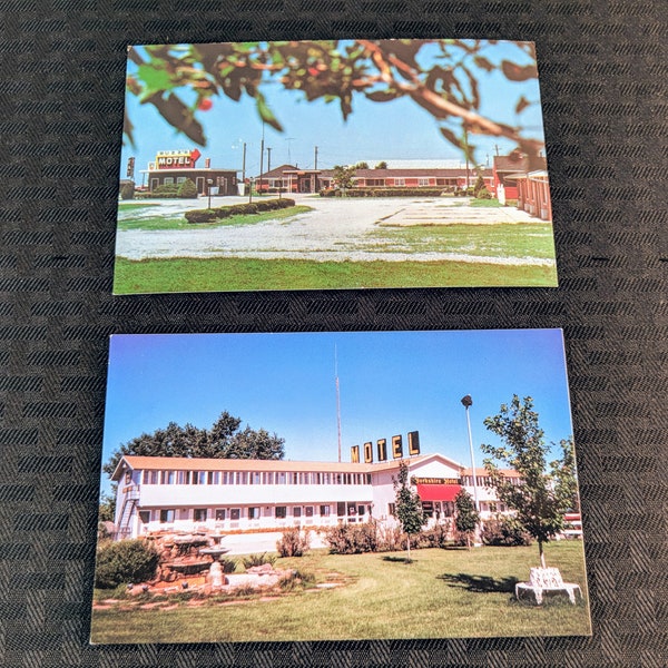 Motel Postcards - Etsy
