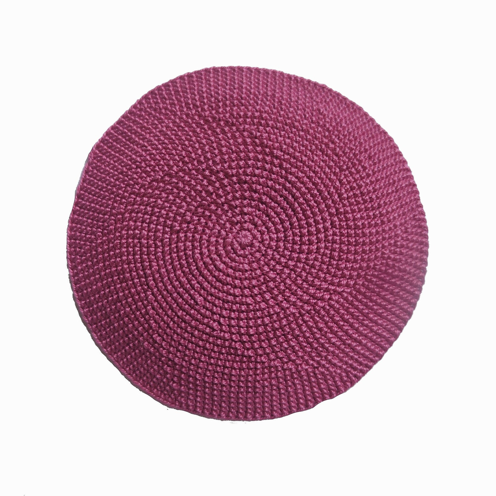 Kippah Scheme. Spiral Crocheted Kippah, Fragmental Design Scheme, PDF ...