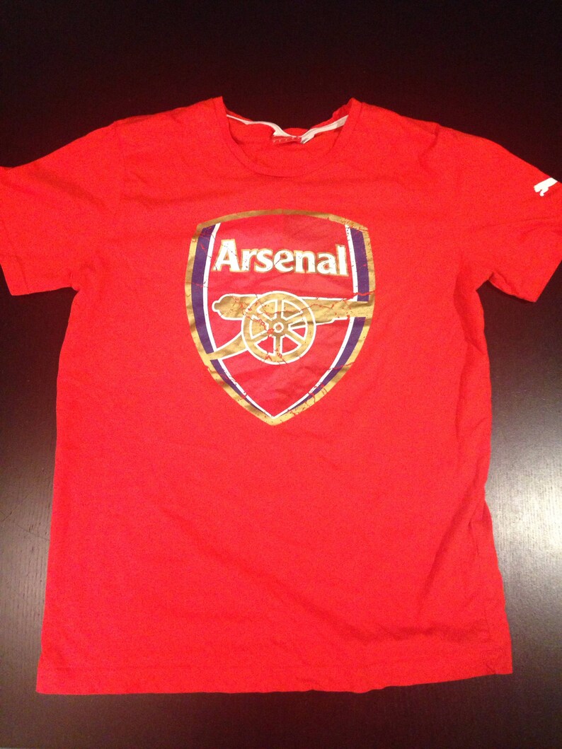 Arsenal Football Club Puma T Shirt Gunners London Soccer - Etsy.de