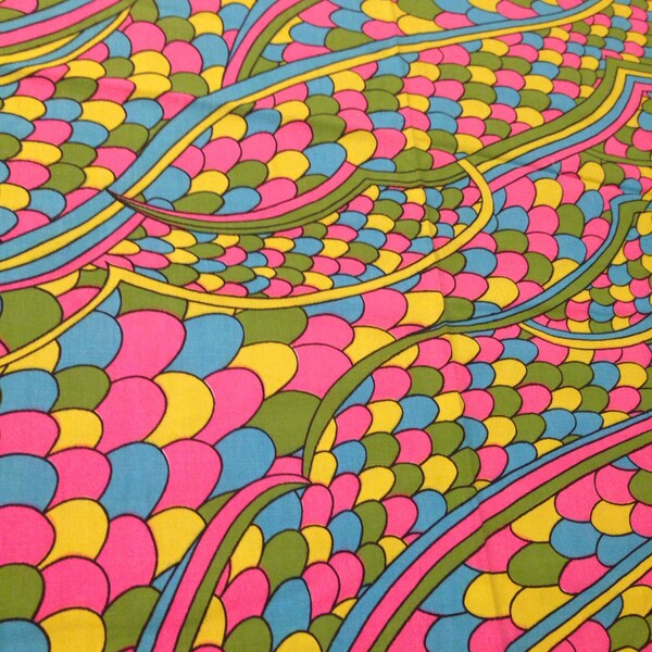 Vibrant Color Fabric - Etsy