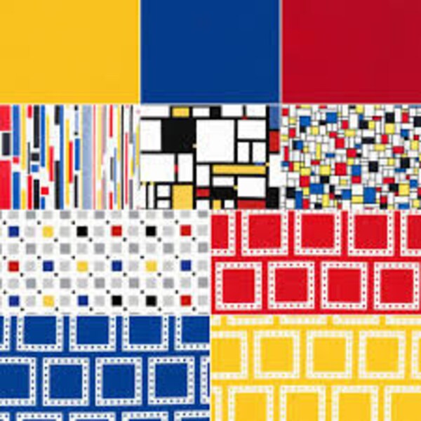 Primary Color Fabric - Etsy