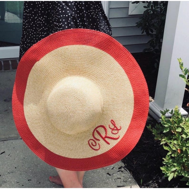 Grandma Floppy Sun Hat Red Summer Hat Birthday Gifts - Etsy