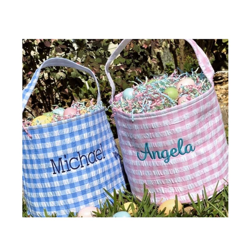 Monogram Easter Basket - Etsy