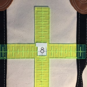 Centering Ruler Embroidery Quilting Center Ruler Vinyl Decal - Etsy