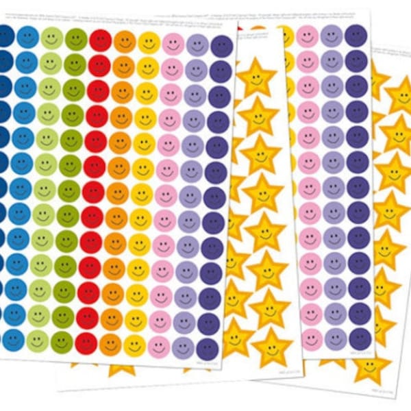 Smiley Face Chart - Etsy