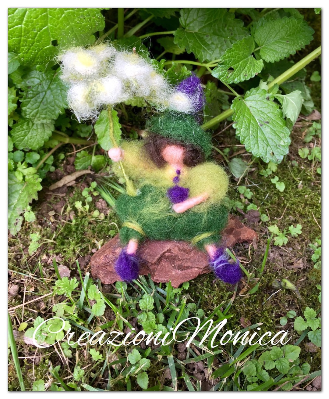 This is Fairy Elder, in Fairy Wool, in Style Waldorf. Made to Order - Etsy