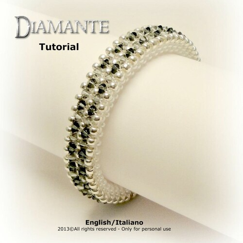 Beading Pattern Tutorial CRAW Bangle Bracelet PDF - Etsy