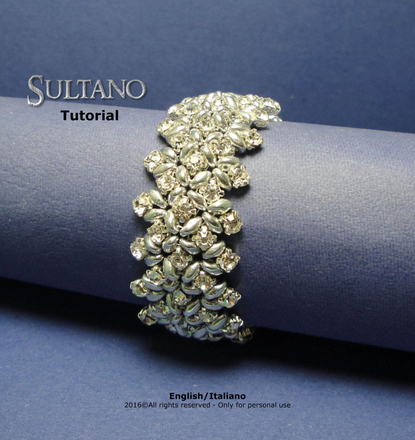 Tutorial Sultan Bracelet Beading Pattern - Etsy