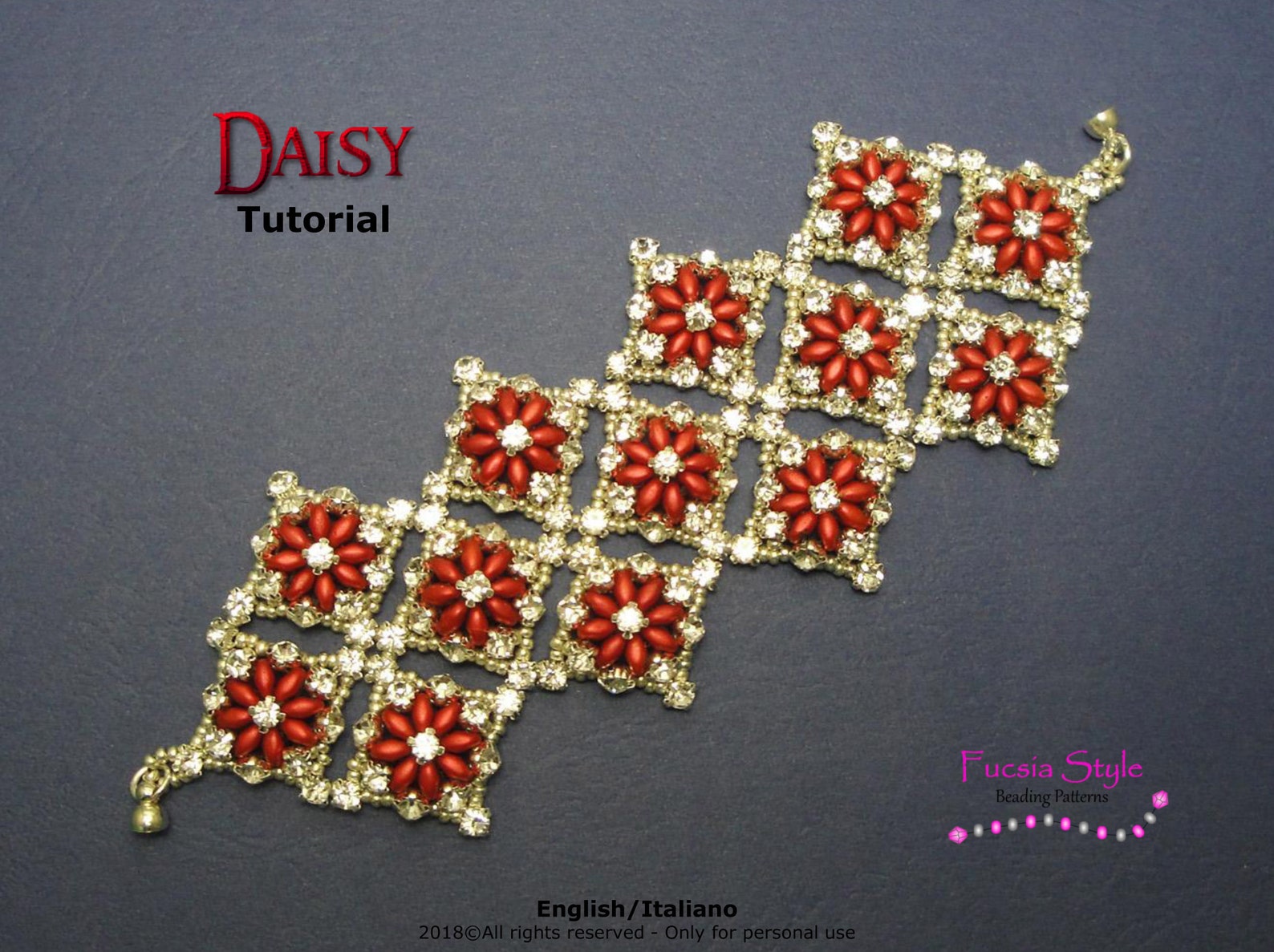 Tutorial Daisy Bracelet Beading Patterns - Etsy
