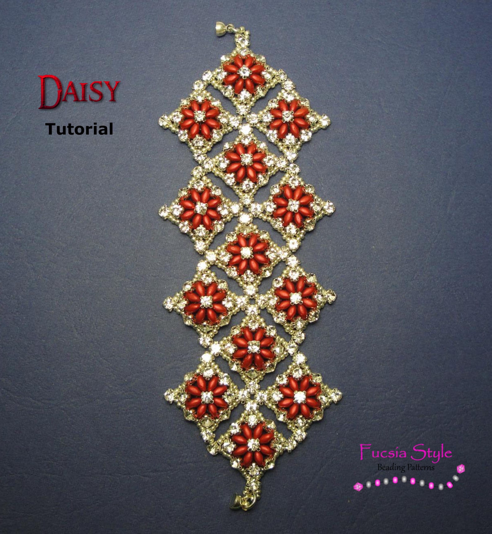 Tutorial Daisy Bracelet Beading Patterns - Etsy