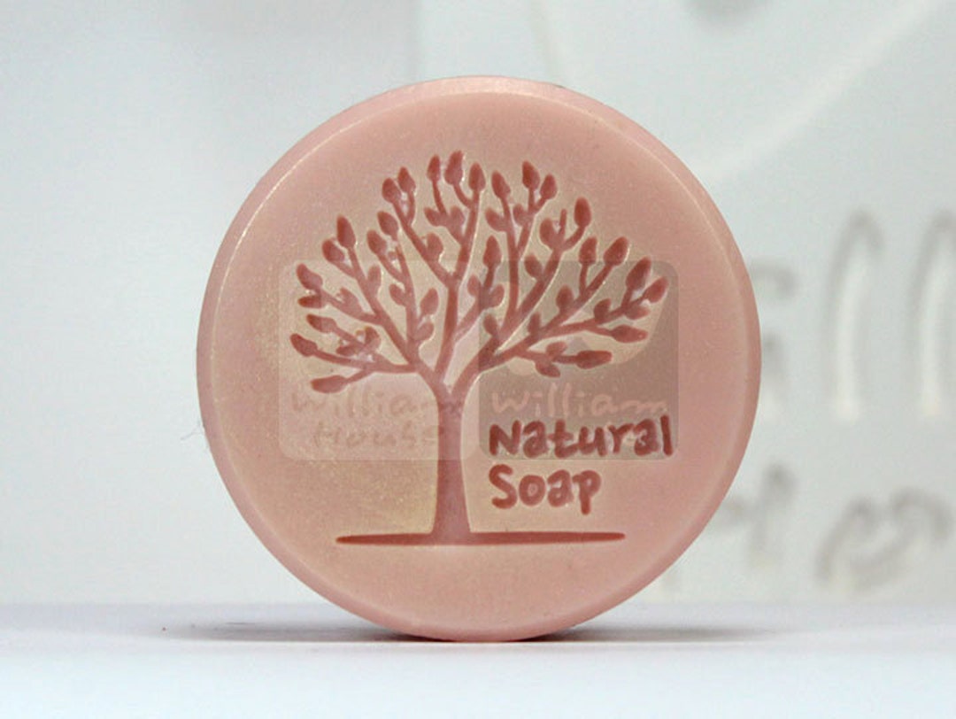 Tree Stamp - Handmade Silicone Soap Mold Candle Mould Diy Craft Molds ...