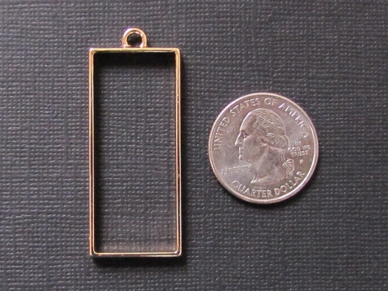 5 Rectangle Open Bezel Blanks Rectangle Open Bezel for Resin - Etsy