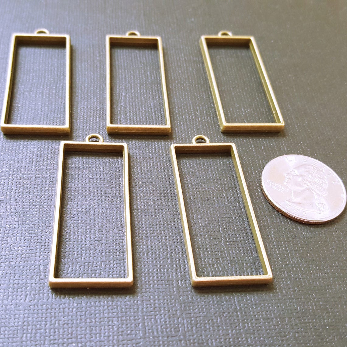 5 Rectangle Open Bezel Blanks Rectangle Open Bezel for Resin - Etsy