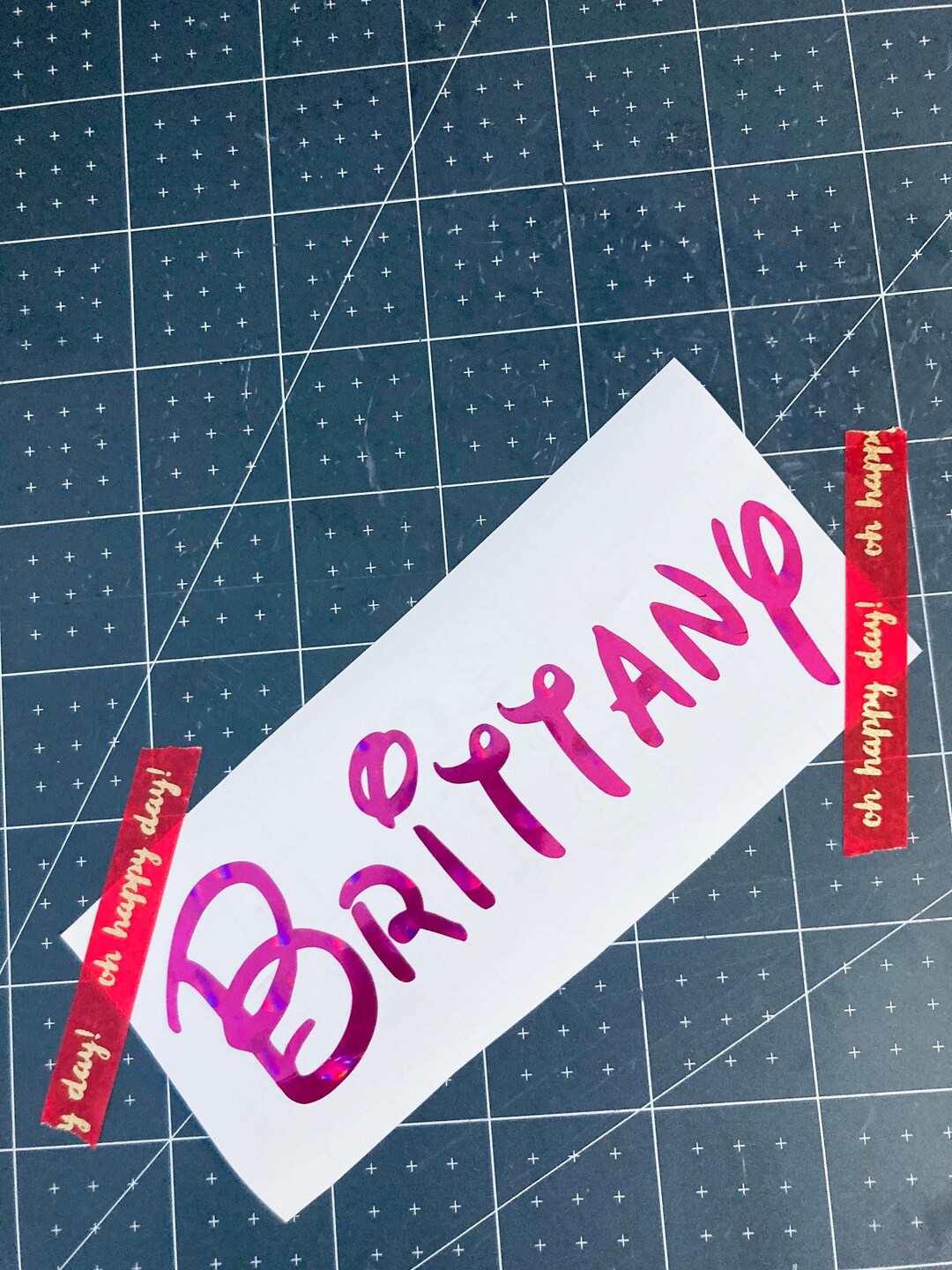 Disney Name Decal/disney Inspired Sticker/custom Name Decal - Etsy