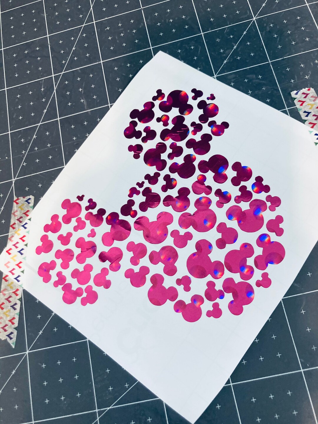 Mickey Mouse Decal/vinyl Sticker/custom Disney Decal - Etsy