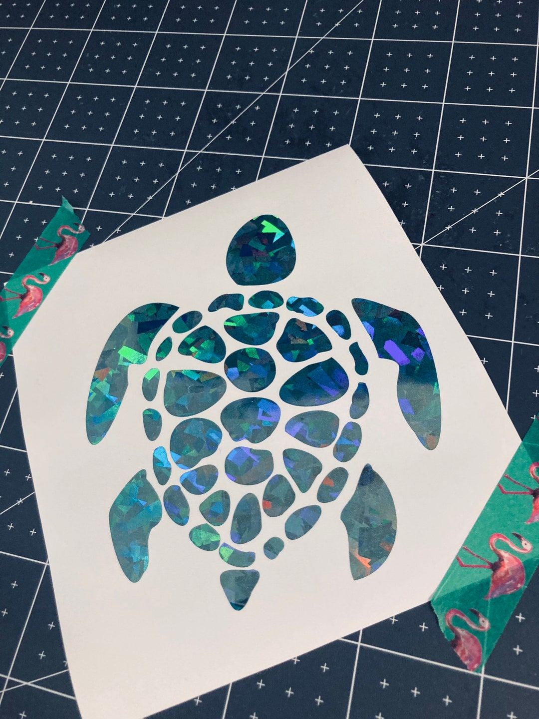 Sea Turtle Decal/vinyl Decal/sticker/bumper Sticker/laptop Decal/beach ...