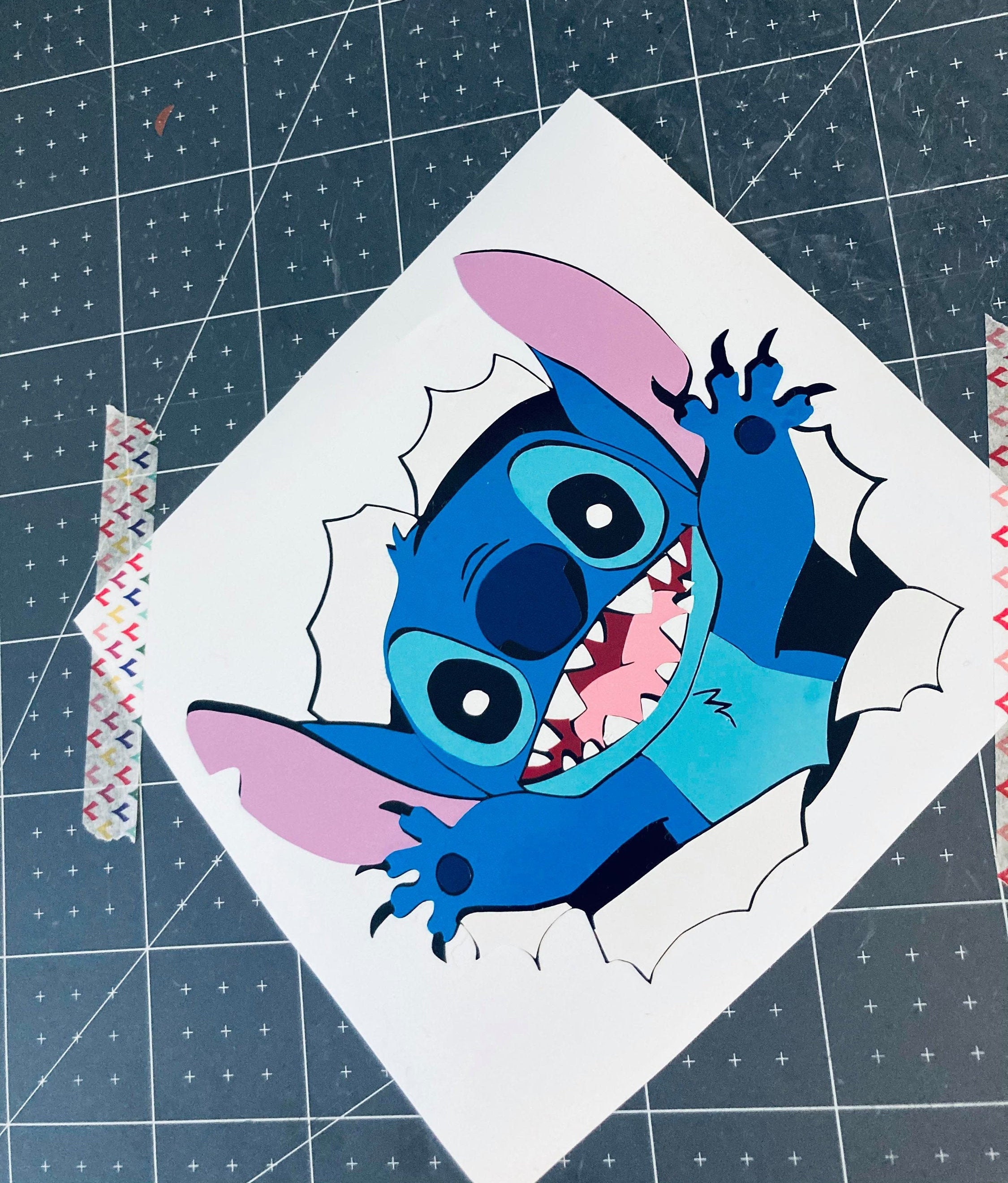 Sitch Decal/car Decal/custom Vinyl Sticker/laptop Sticker/disney Decal ...