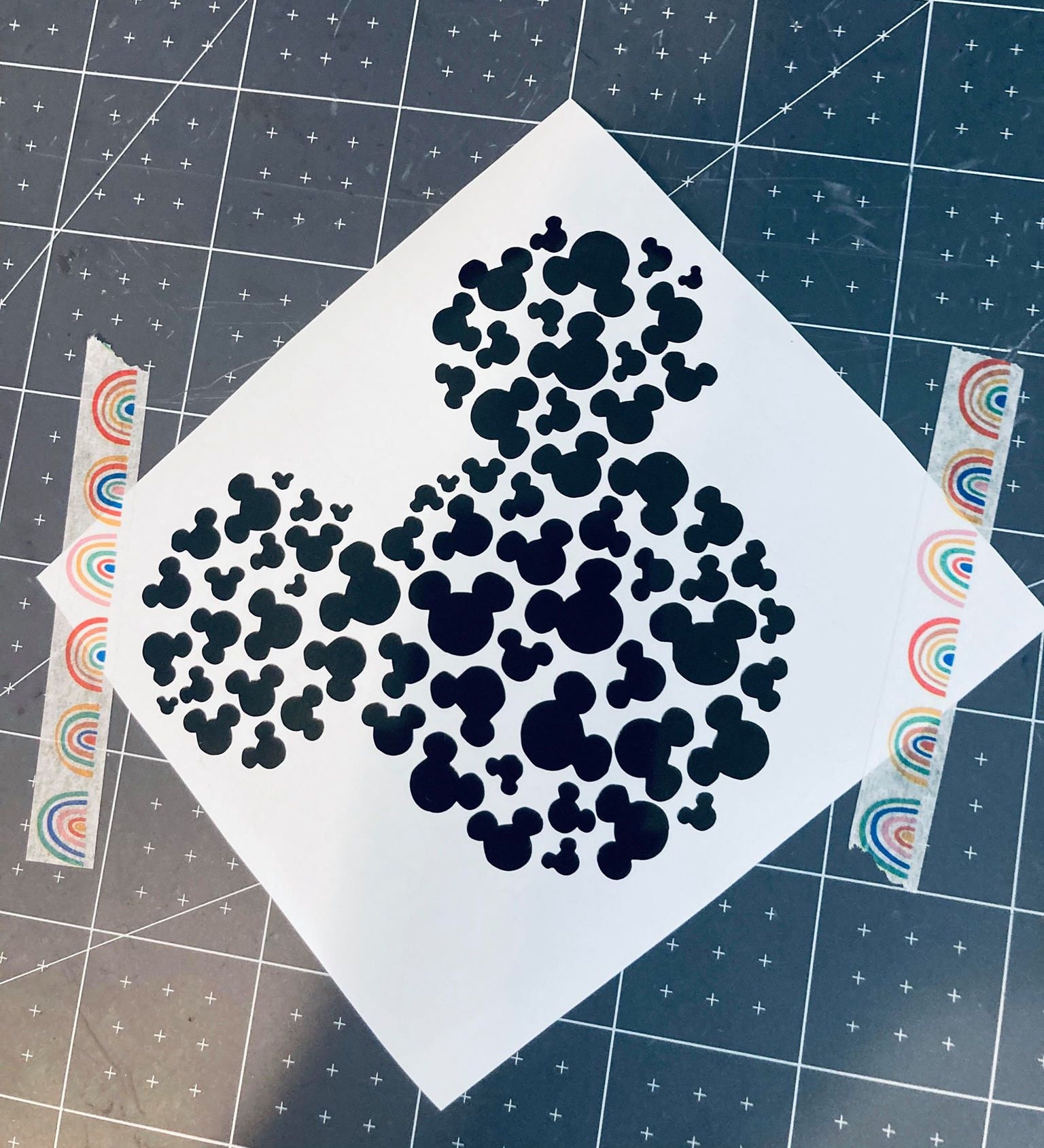 Mickey Mouse Decal/vinyl Sticker/custom Disney Decal | Etsy