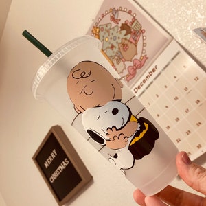 Snoopy & Charlie Brown Cup - Etsy