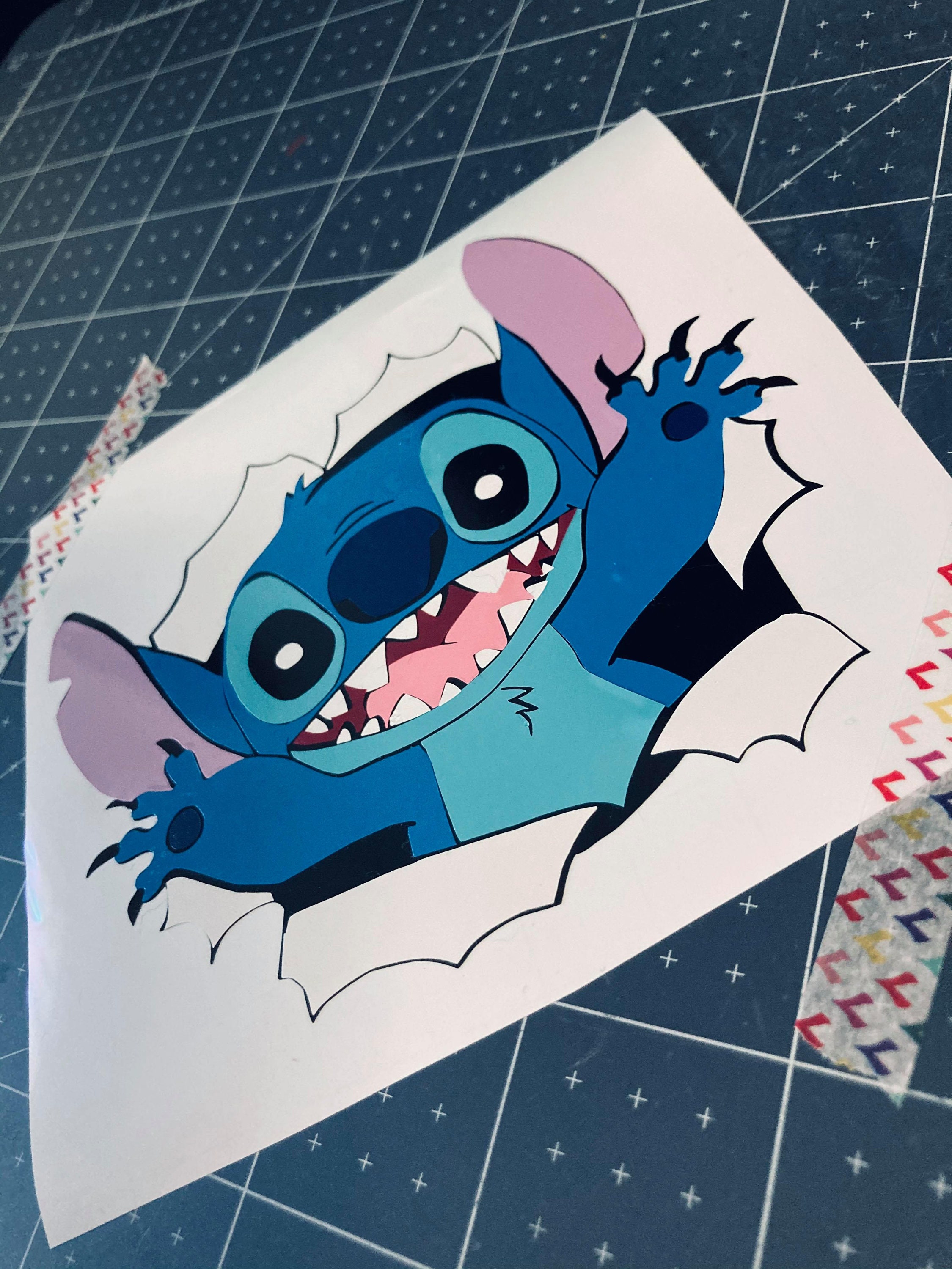 Sitch Decal/car Decal/custom Vinyl Sticker/laptop Sticker/disney Decal ...