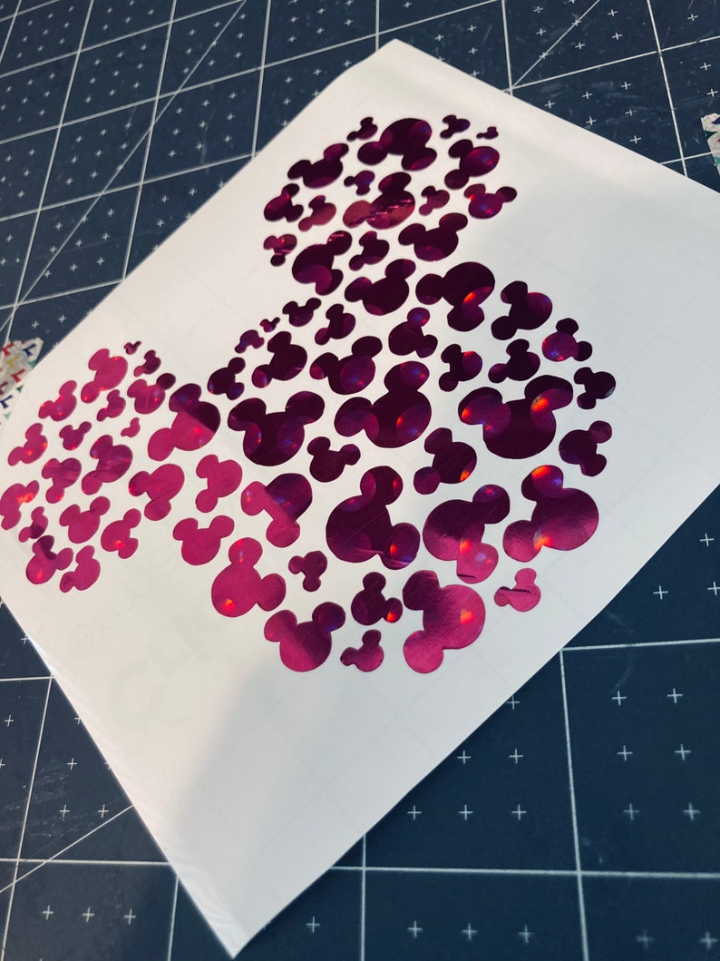 Mickey Mouse Decal/vinyl Sticker/custom Disney Decal - Etsy