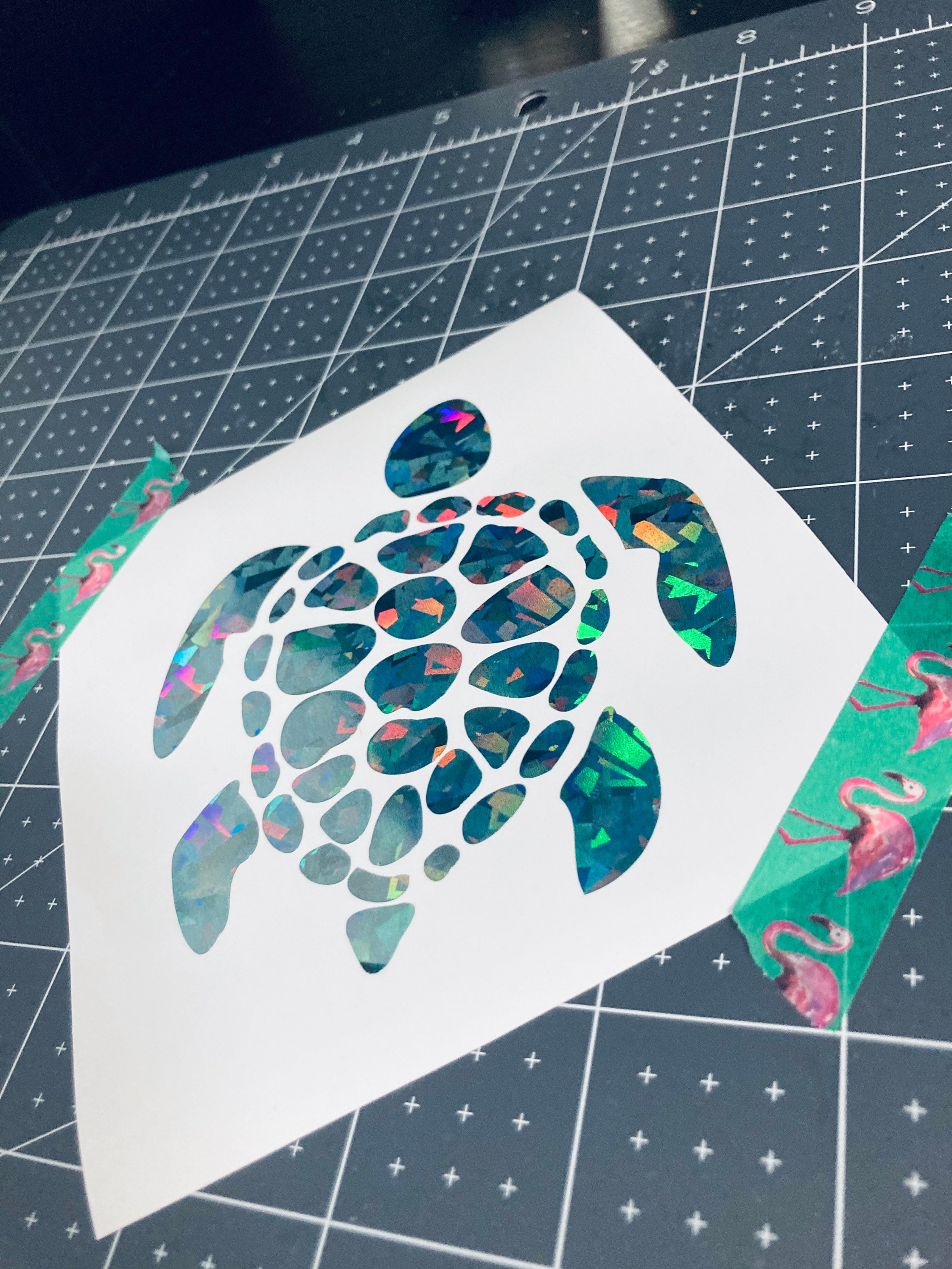Sea Turtle Decal/vinyl Decal/sticker/bumper Sticker/laptop - Etsy
