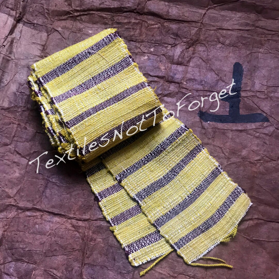 Vintage Japanese Sakiori Rag Weave Cotton Silk Obi Ladies - Etsy