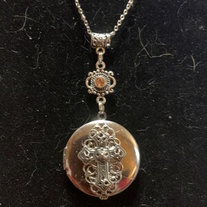Photo Locket, Cross Locket, Filigree Cross, Gift for Her, Birthday ...