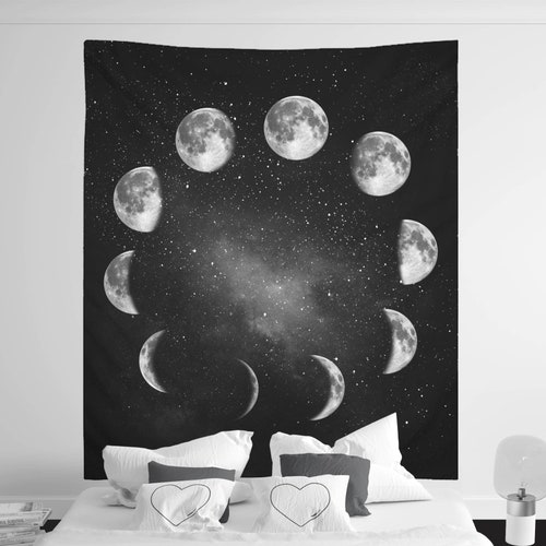 Original Brown Phases of the Moon Painting Rust Moon Phase - Etsy Canada