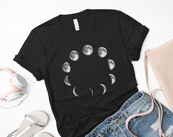 Womens moon shirt | Etsy