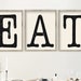 Farmhouse Wall Decor Eat Sign for Kitchen Prints or Canvas - Etsy
