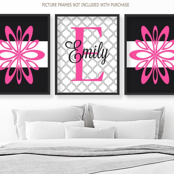Hot Pink Black - Etsy