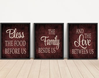 Food Quote Wall Art - Etsy