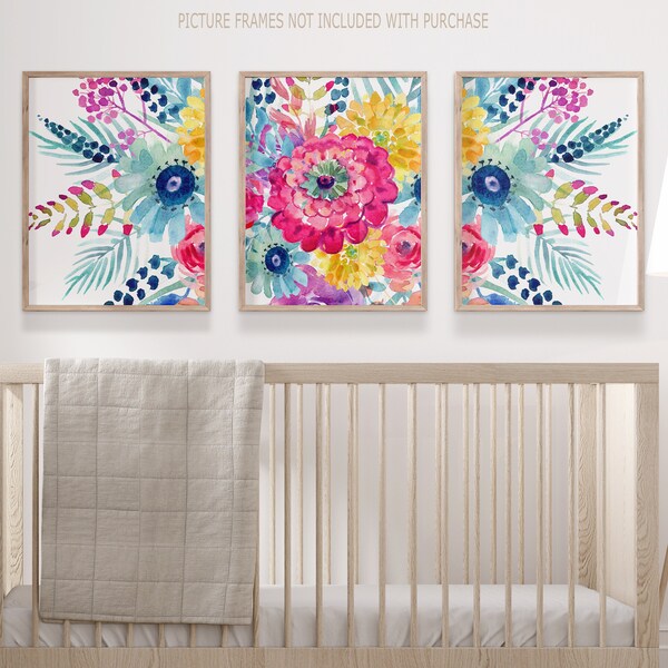 Nursery Wall Flowers - Etsy