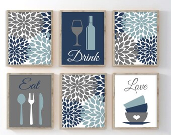 Eat Drink Love Art - Etsy