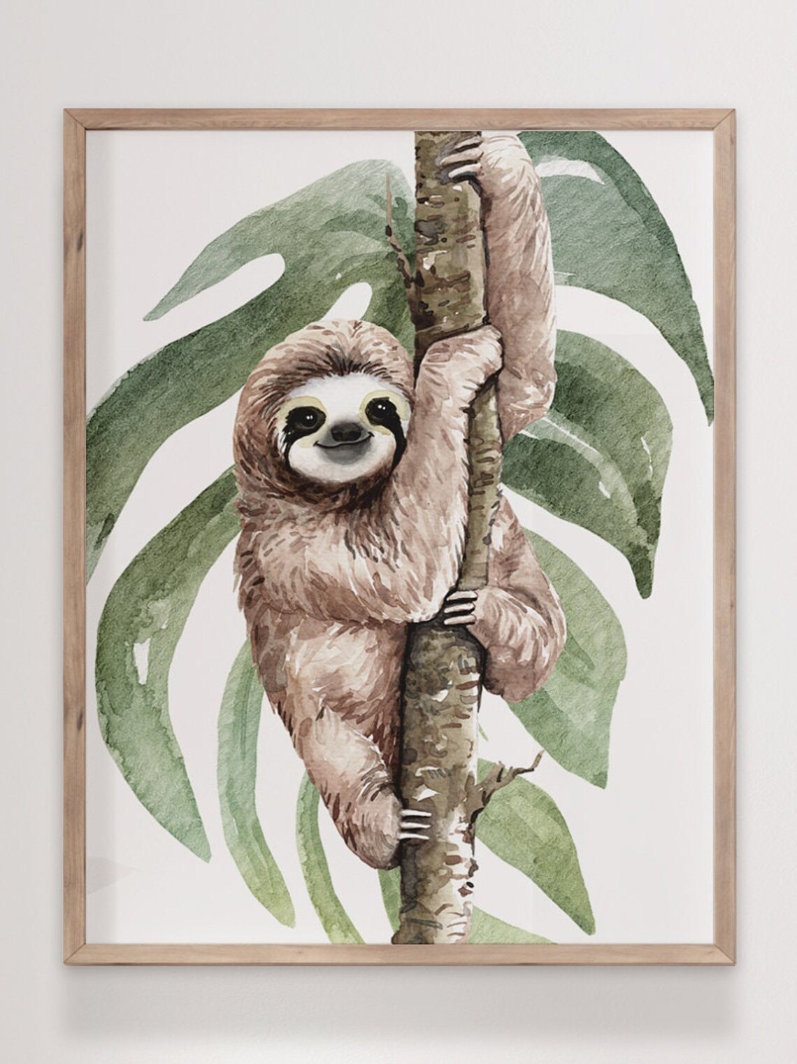 Sloth Nursery Decor Gender Neutral Sloth Nursery Printable - Etsy