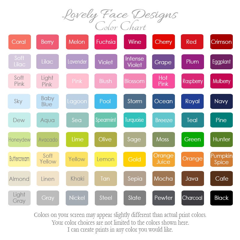 Choose Any 1 One Wall Art Choose Any 1 One CANVAS or Print | Etsy